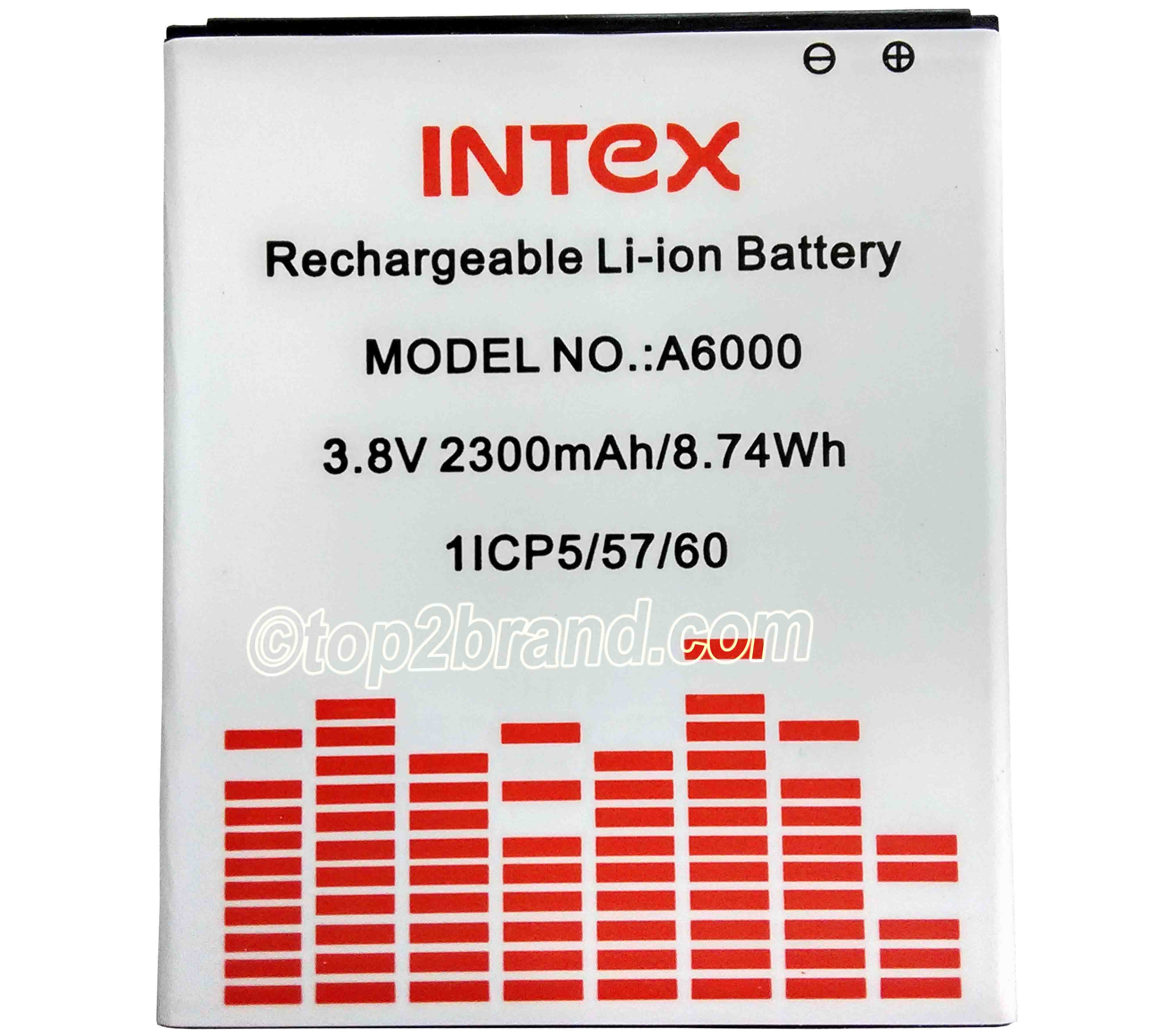 lenovo a6010 plus battery by intex - at top2brand.com