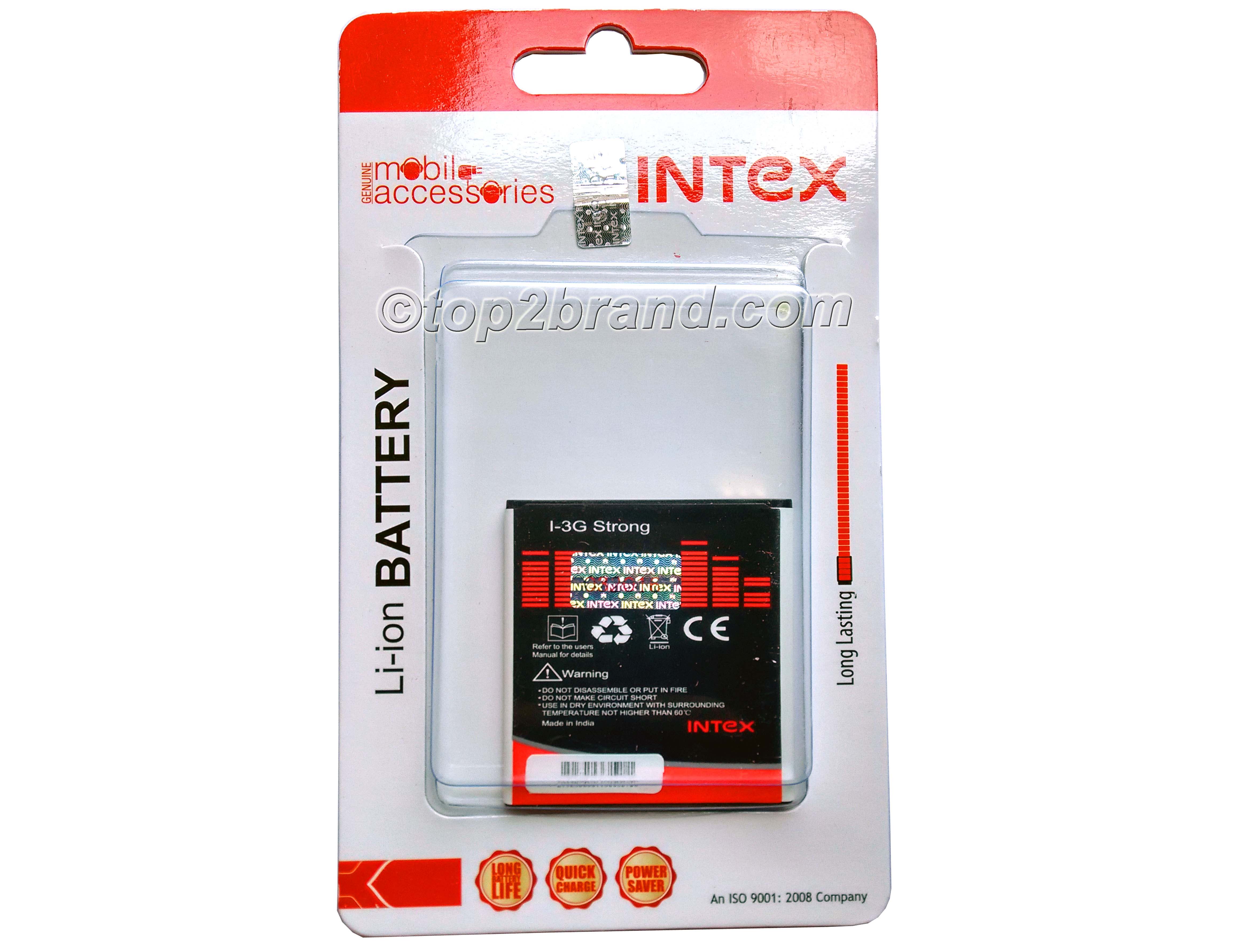 Intex aqua 3g strong Battery - top2brand.com