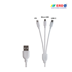 Erd USB Cable For Iphone , Type c Mobile , micro usb mobile