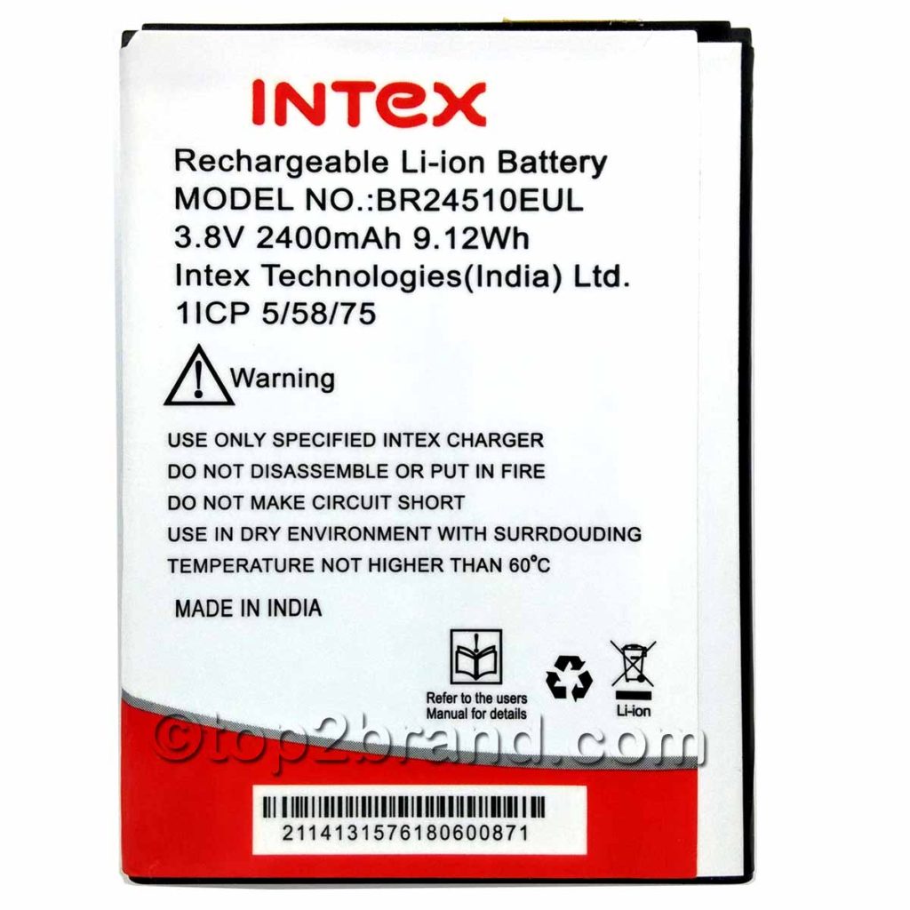 Intex Battery Category | THE TOP BRAND STORE